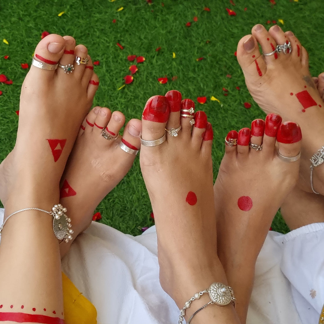 92.5 Silver Toe rings/ Minimalist & Trendy Designs for everyday wear ...