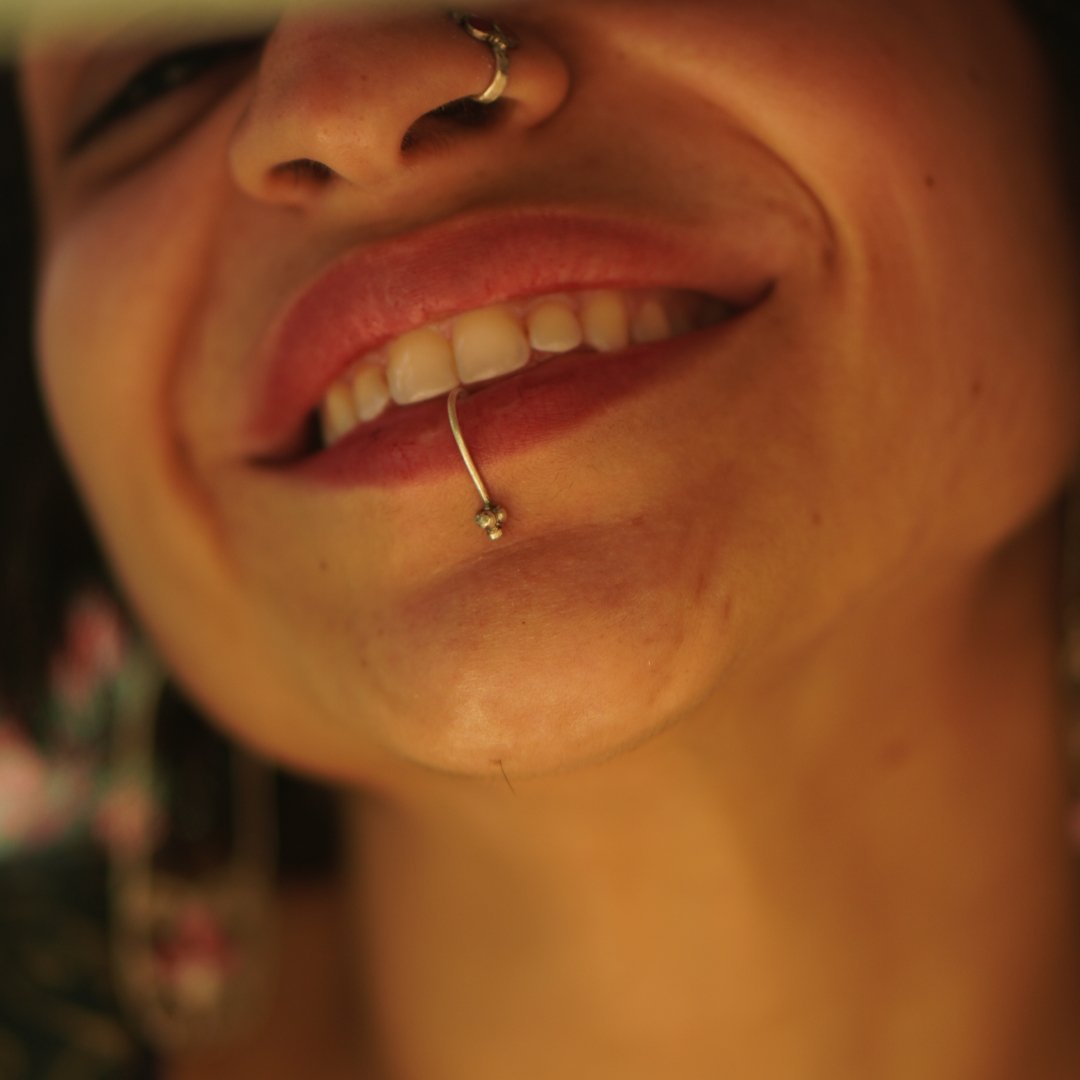 Buy Clip on Lip Ring Online In India - Mishti Lip Clip - Quirksmith