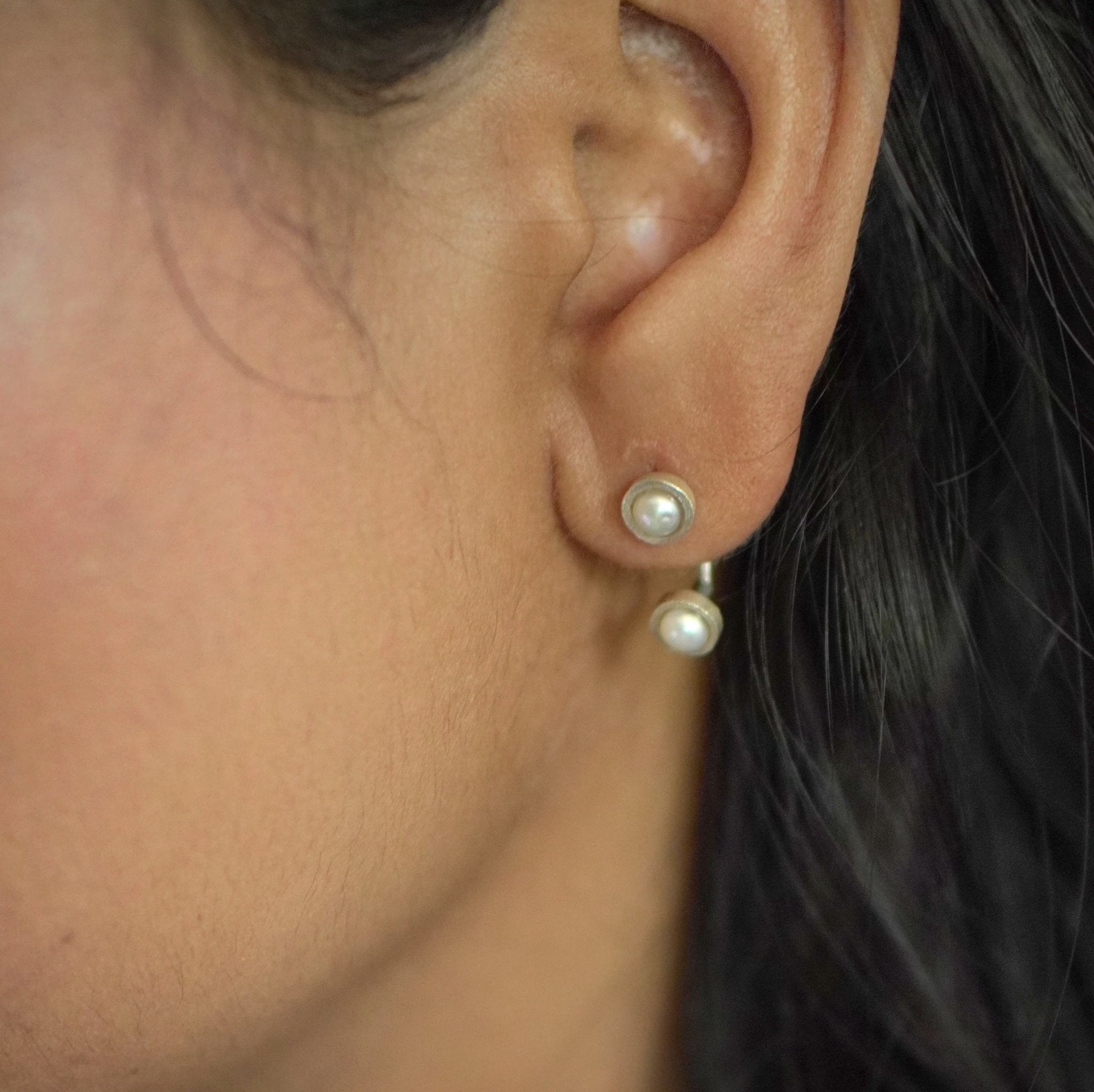 Pearl Hug Earrings – Quirksmith